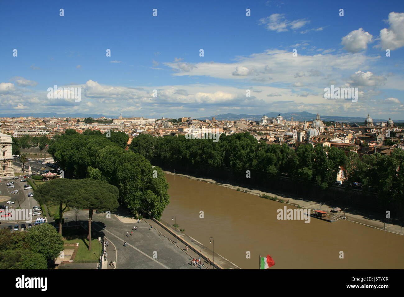 Rome roma capital city firmament sky scenery countryside nature italy ...