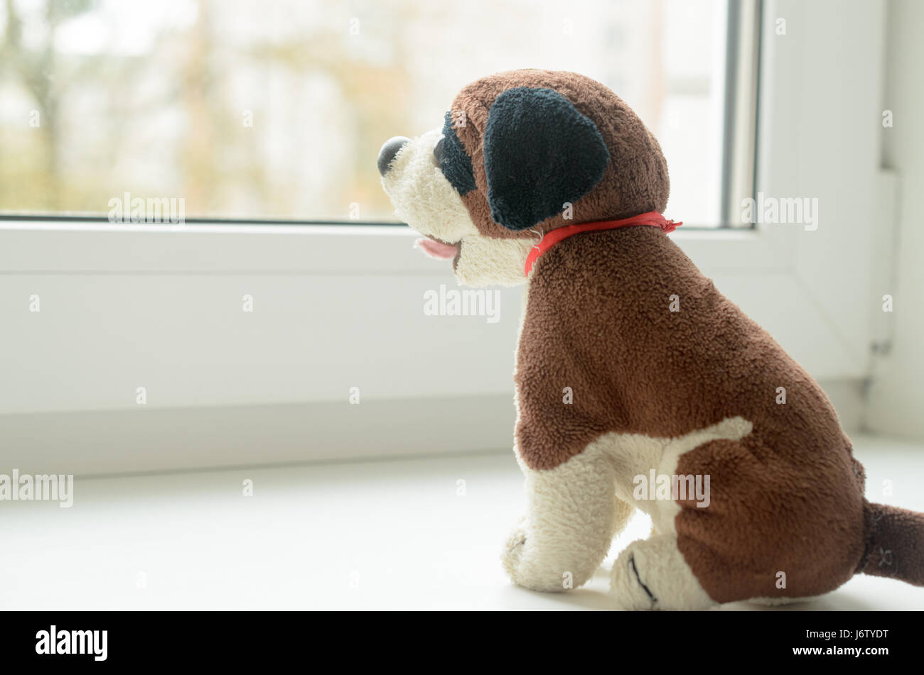 Missing child. Abandoned toy. Loneliness Stock Photo - Alamy