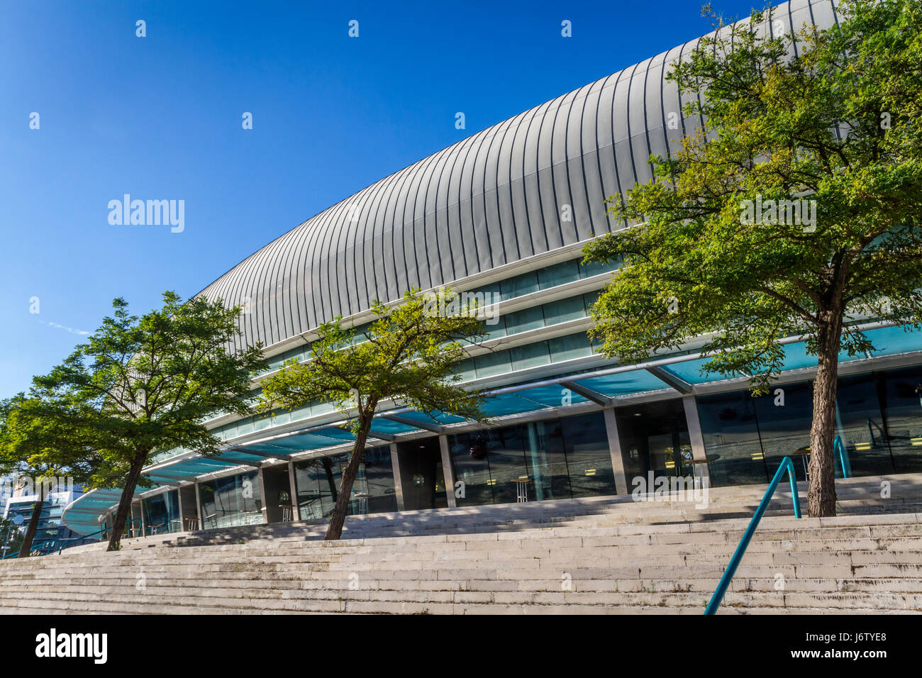 MEO Arena, an entertainment and conference centre in Lisbon, Portugal ...