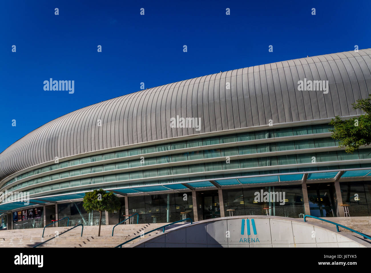MEO Arena, an entertainment and conference centre in Lisbon, Portugal ...