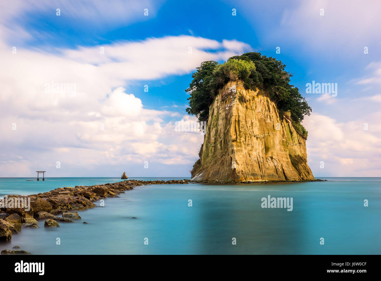 Suzu, Japan at Mitsukejima Island Stock Photo - Alamy