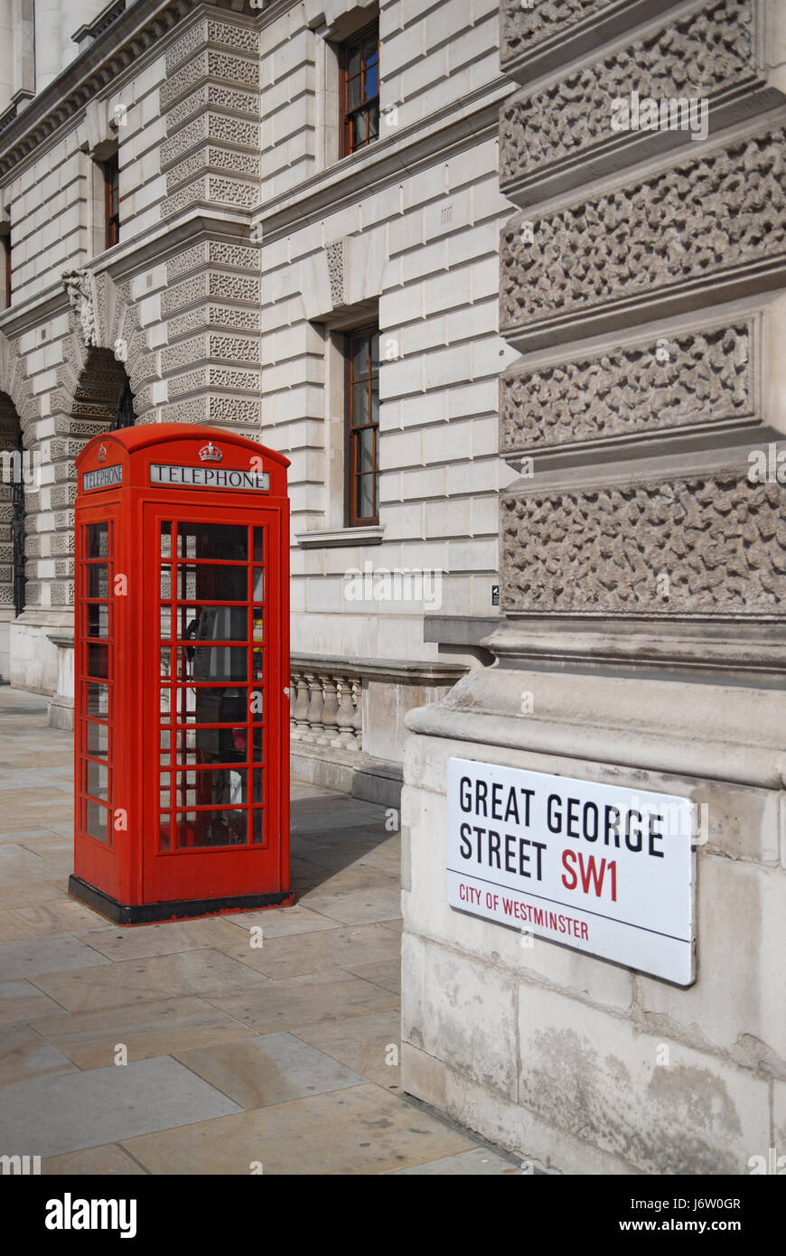 english phone booth Stock Photo - Alamy
