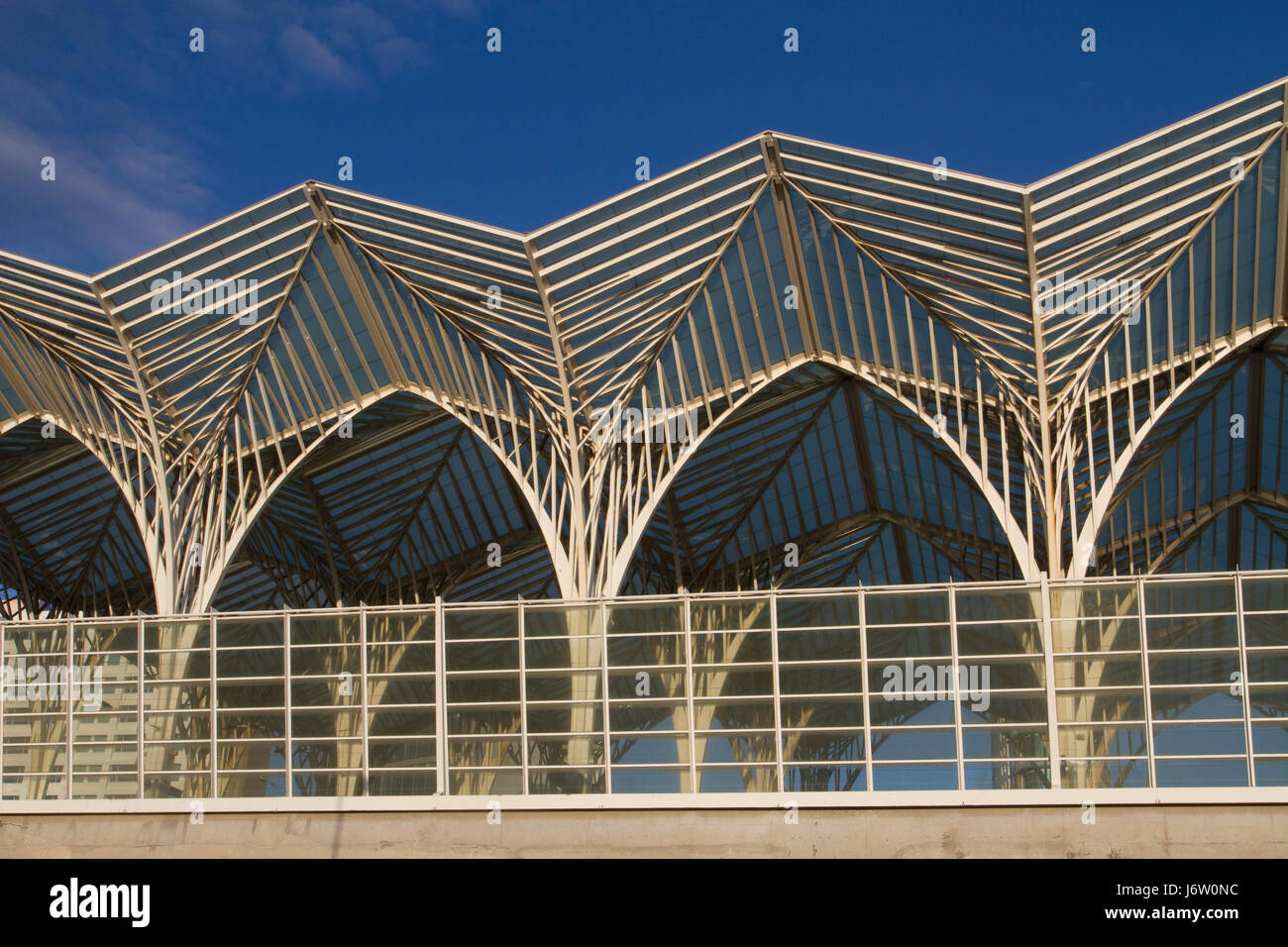 Oriente railway station by Santiagio Calatrava . Parque das Nações ...