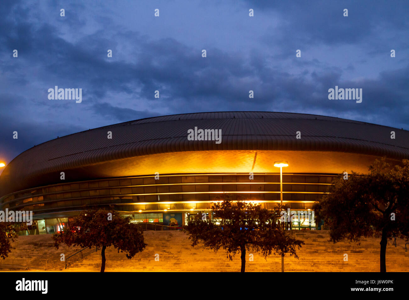 MEO Arena, an entertainment and conference centre in Lisbon, Portugal ...