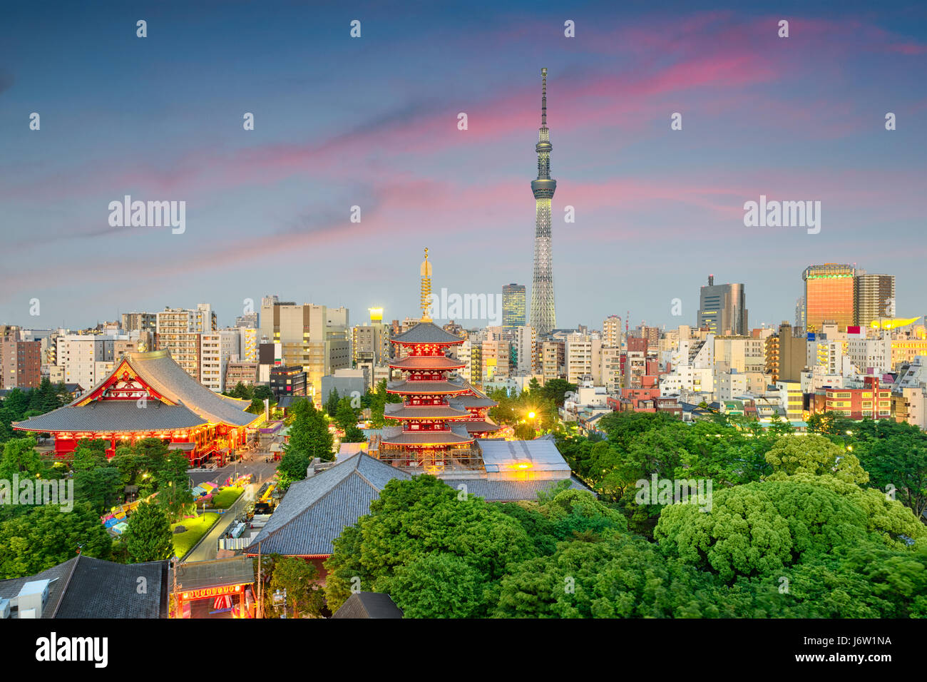 Tokyo, Japan skyline Stock Photo - Alamy