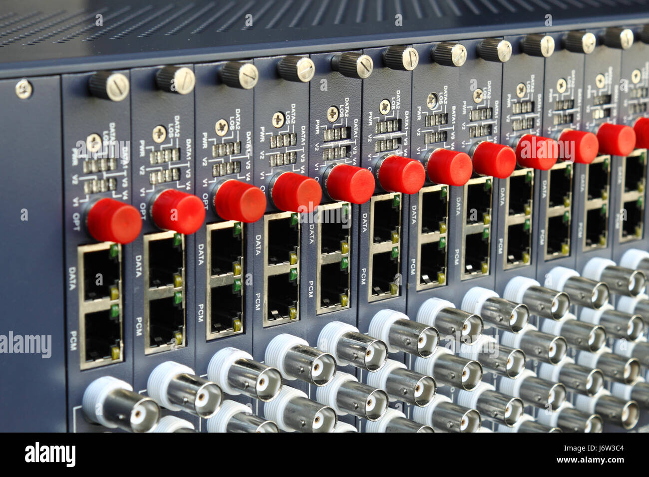 video rack broadcast broadcasting converter coaxial fiber interview ...