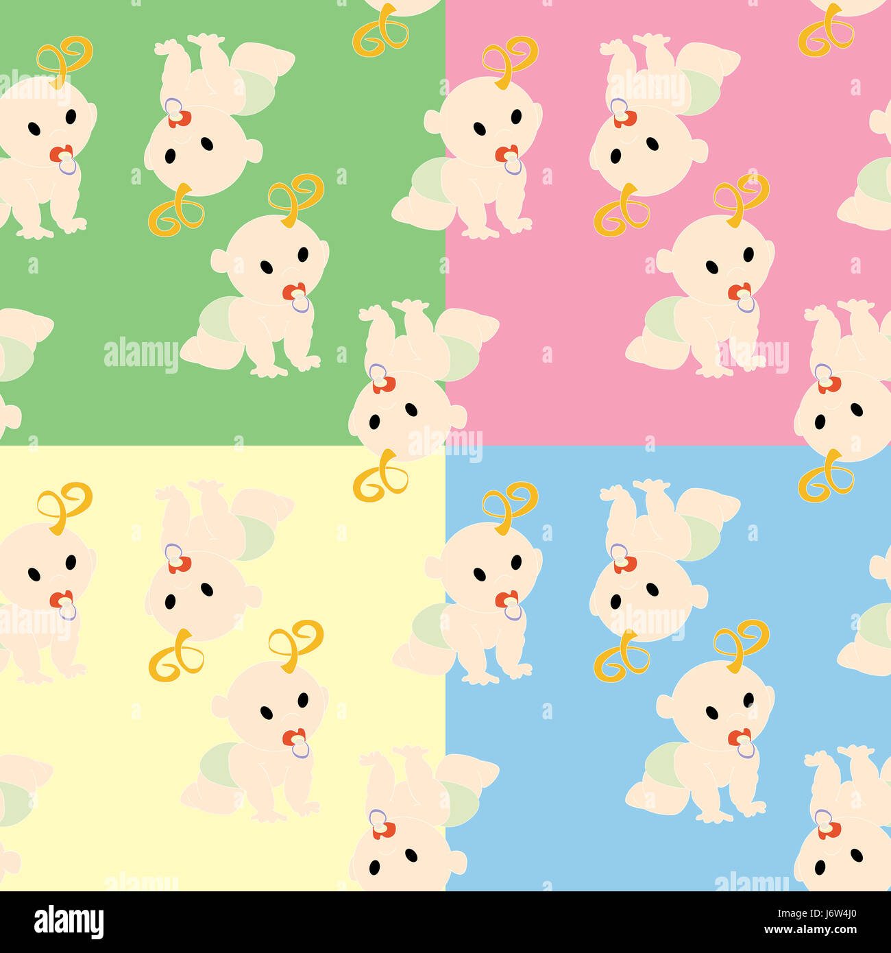 art baby banner cartoon child birthday backdrop background border laugh ...