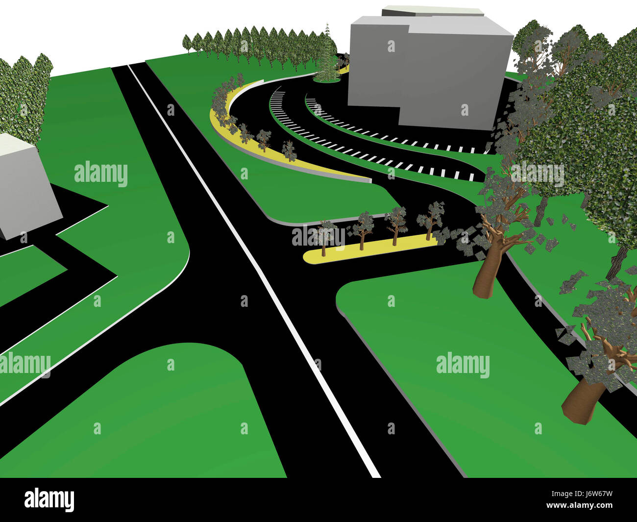 blueprint house building art model design project concept plan draft ...