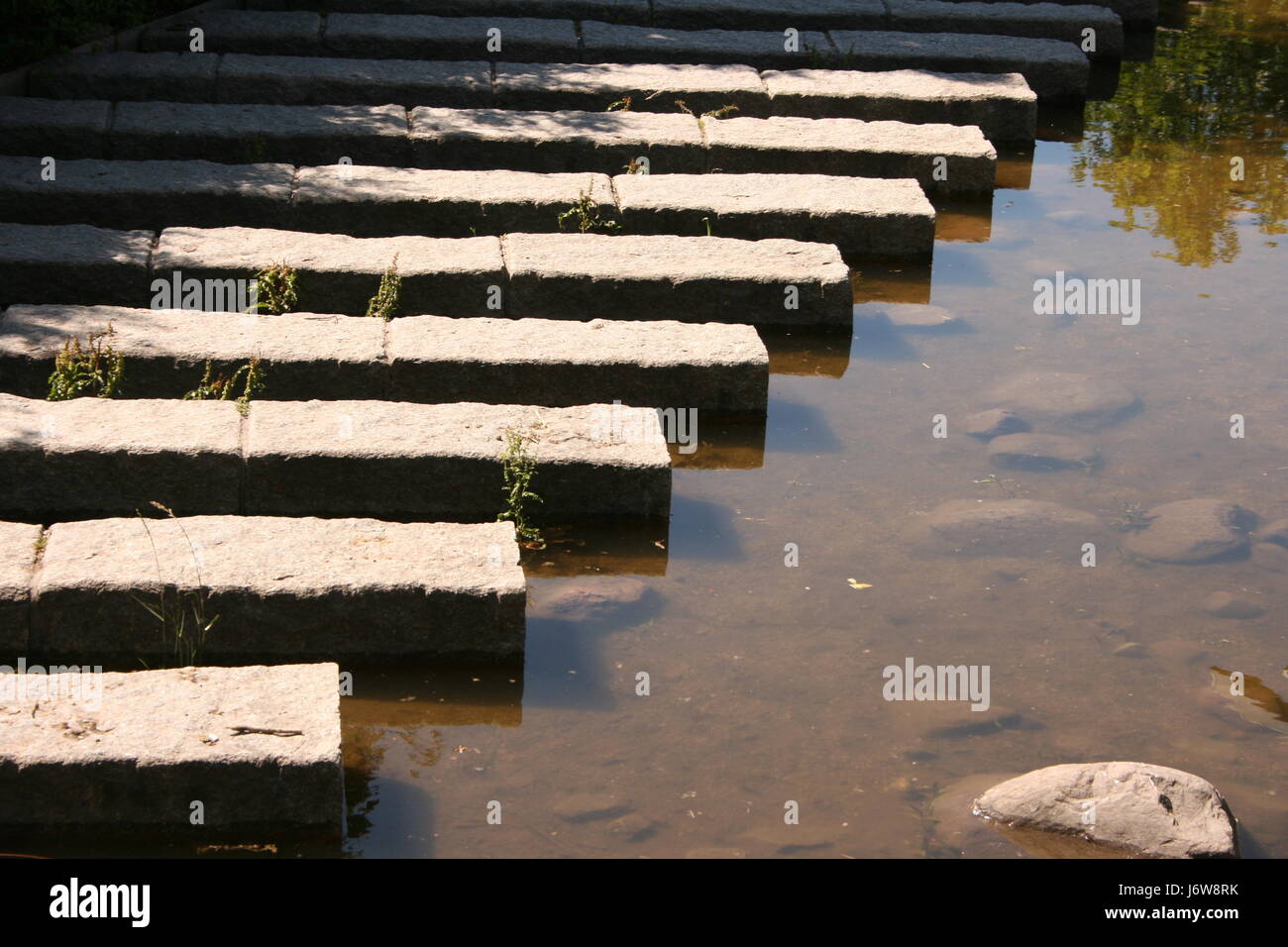 stairs in water Stock Photo - Alamy