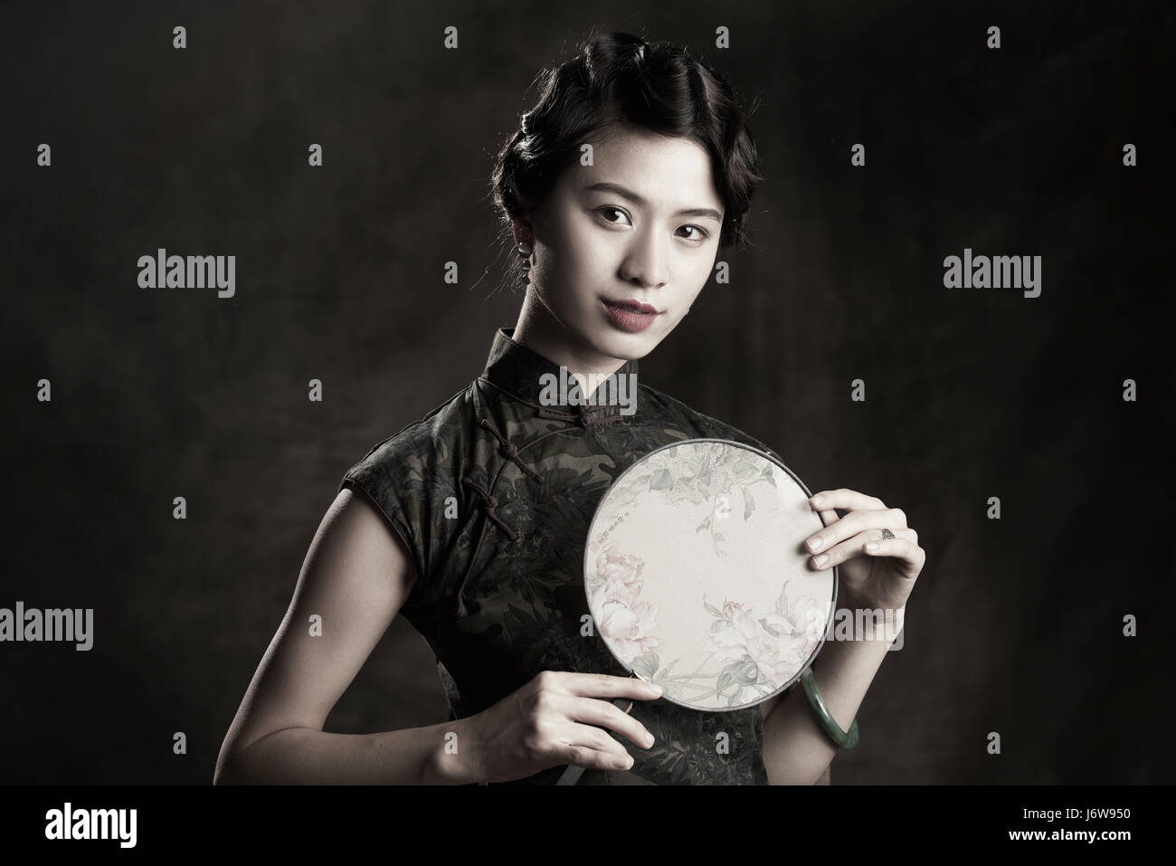 Retro ladies figure Stock Photo - Alamy