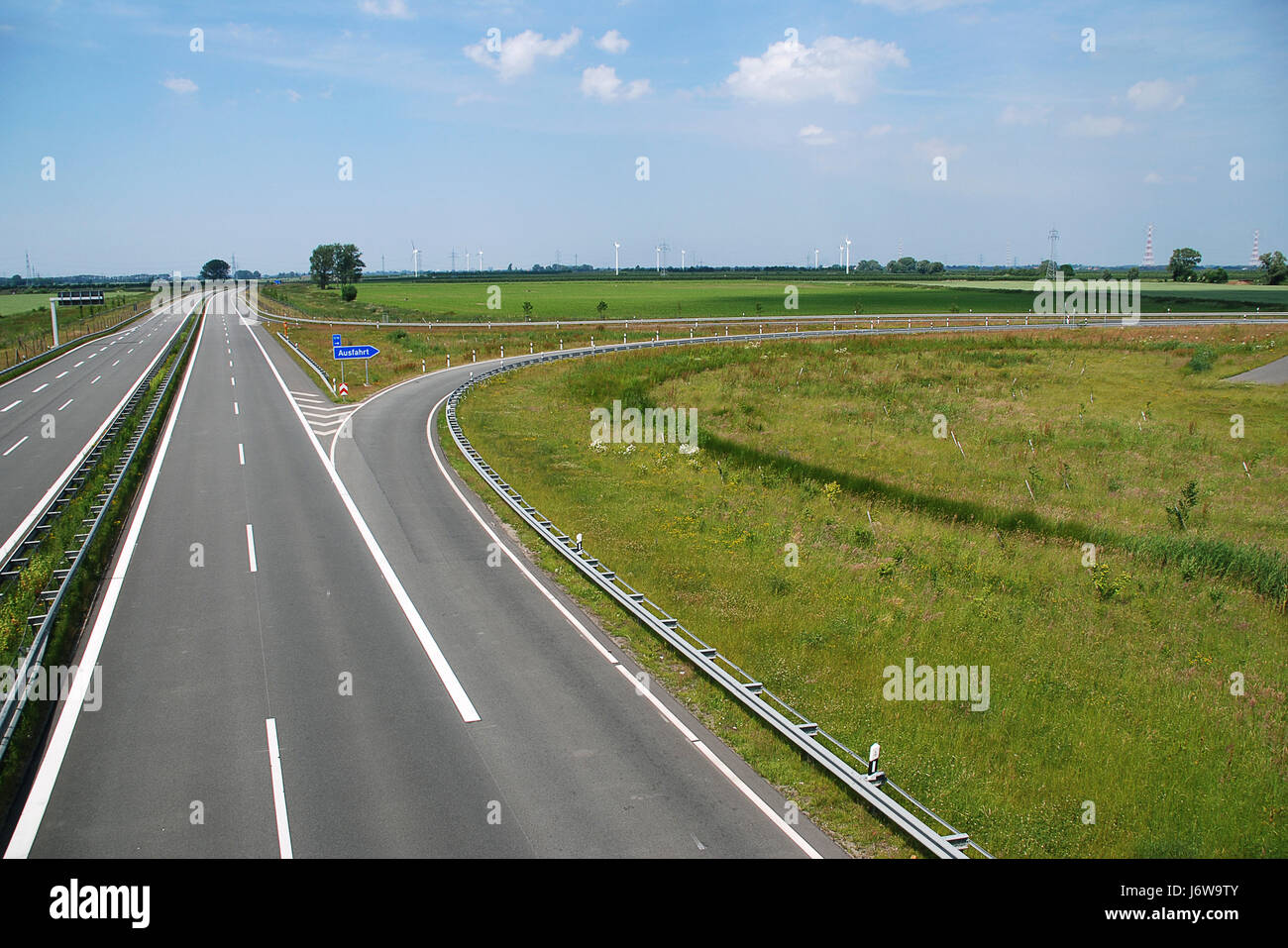 Autobahnspur hi-res stock photography and images - Alamy