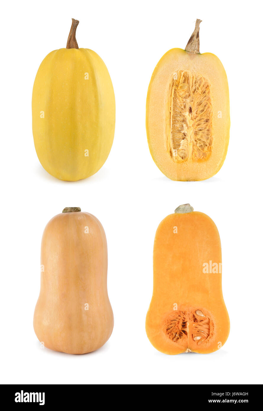 collected photos of 4 pumpkins Stock Photo - Alamy