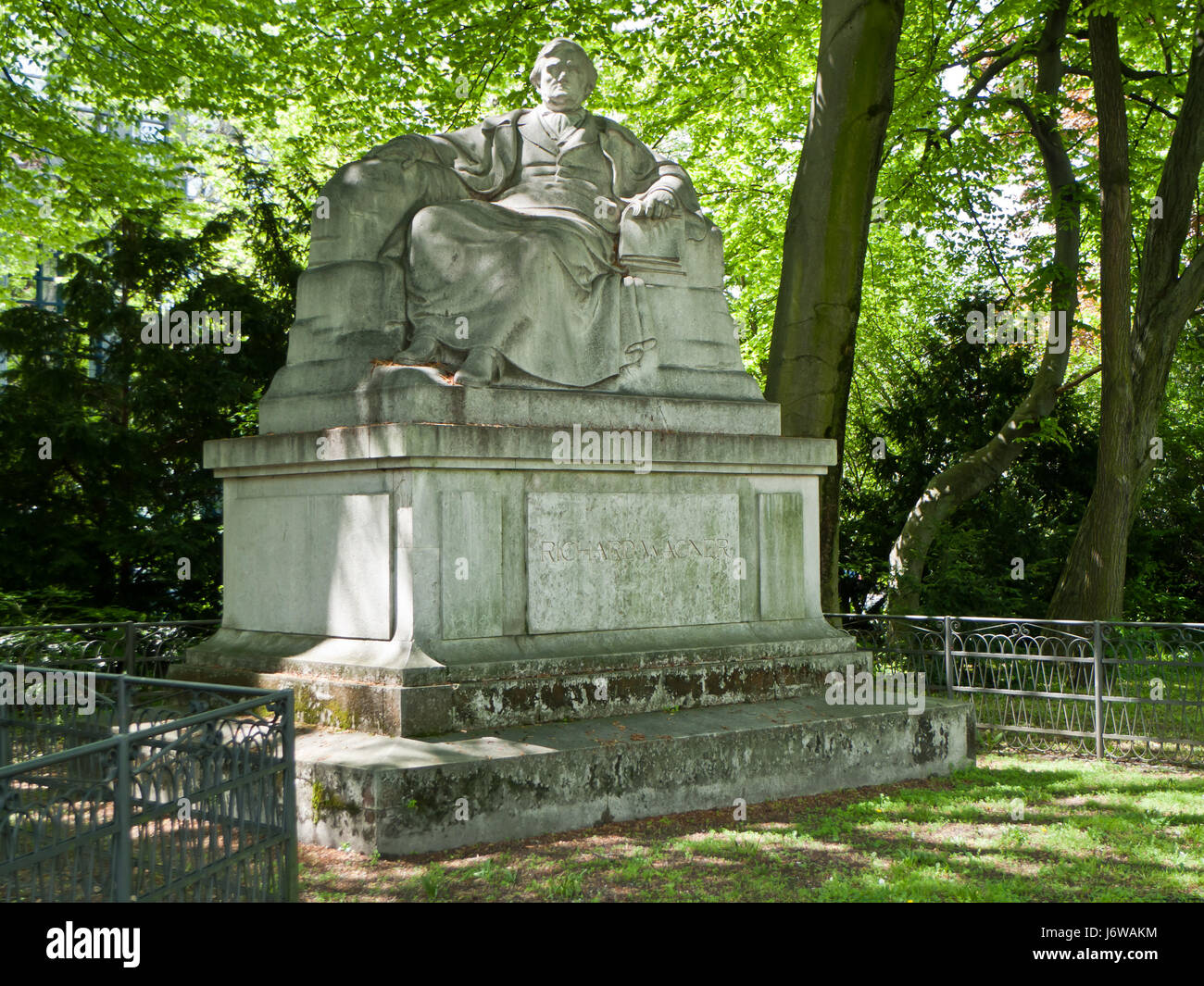 Richard wagner monument hi-res stock photography and images - Alamy