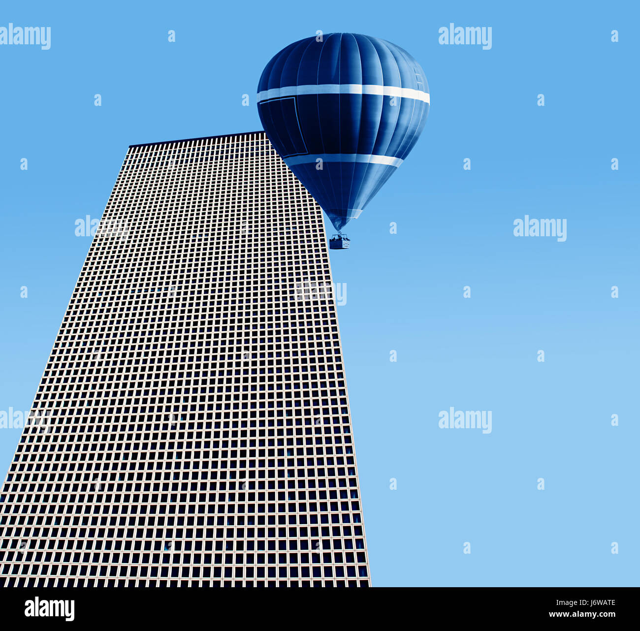 blue party celebration balloon card air backdrop background building ...