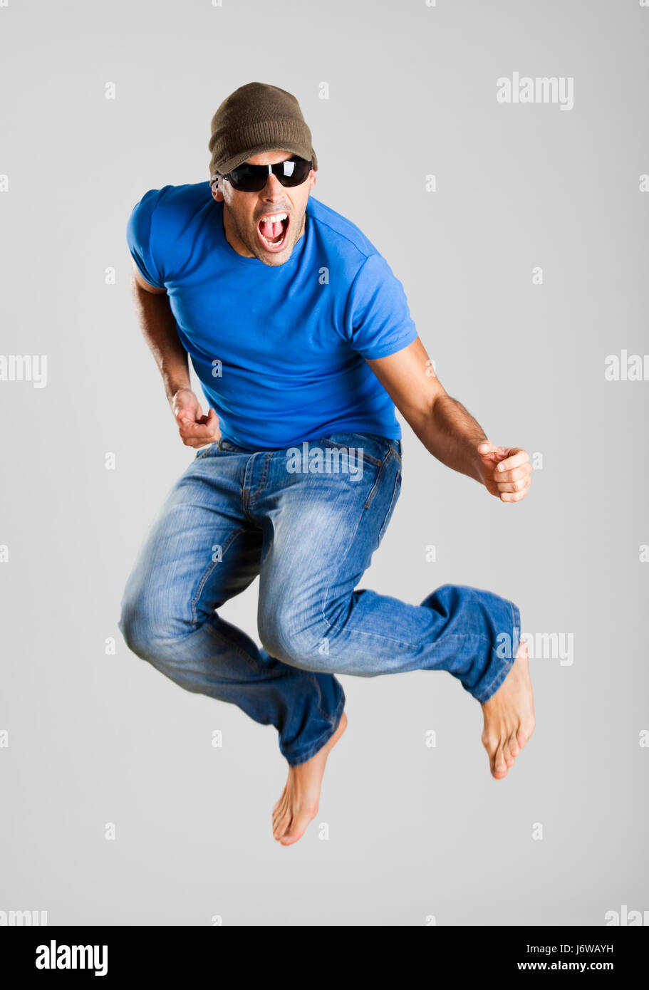 spring bouncing bounces hop skipping frisks jumping jump cool dancing ...