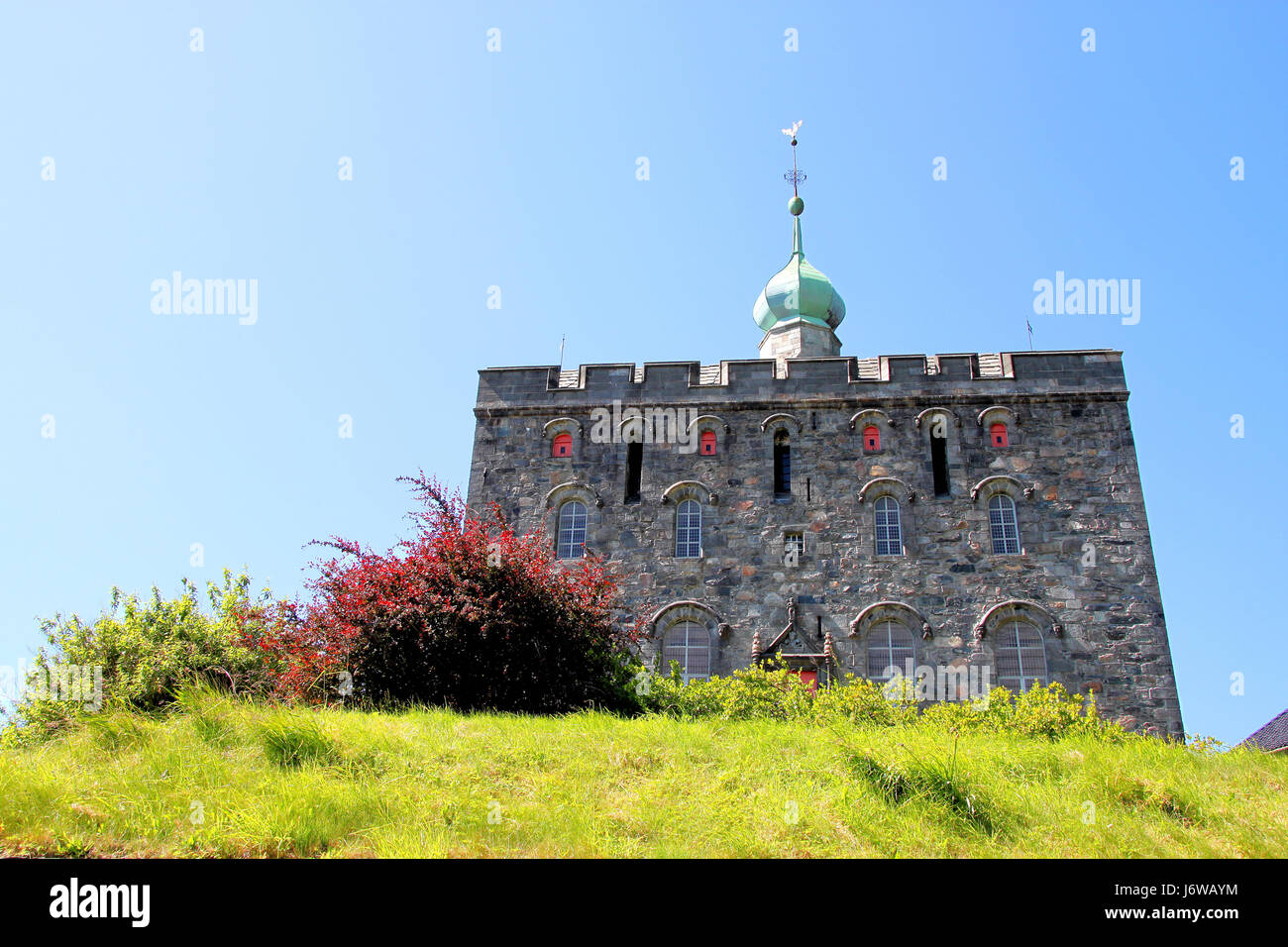 Bergenhus castle hi-res stock photography and images - Alamy