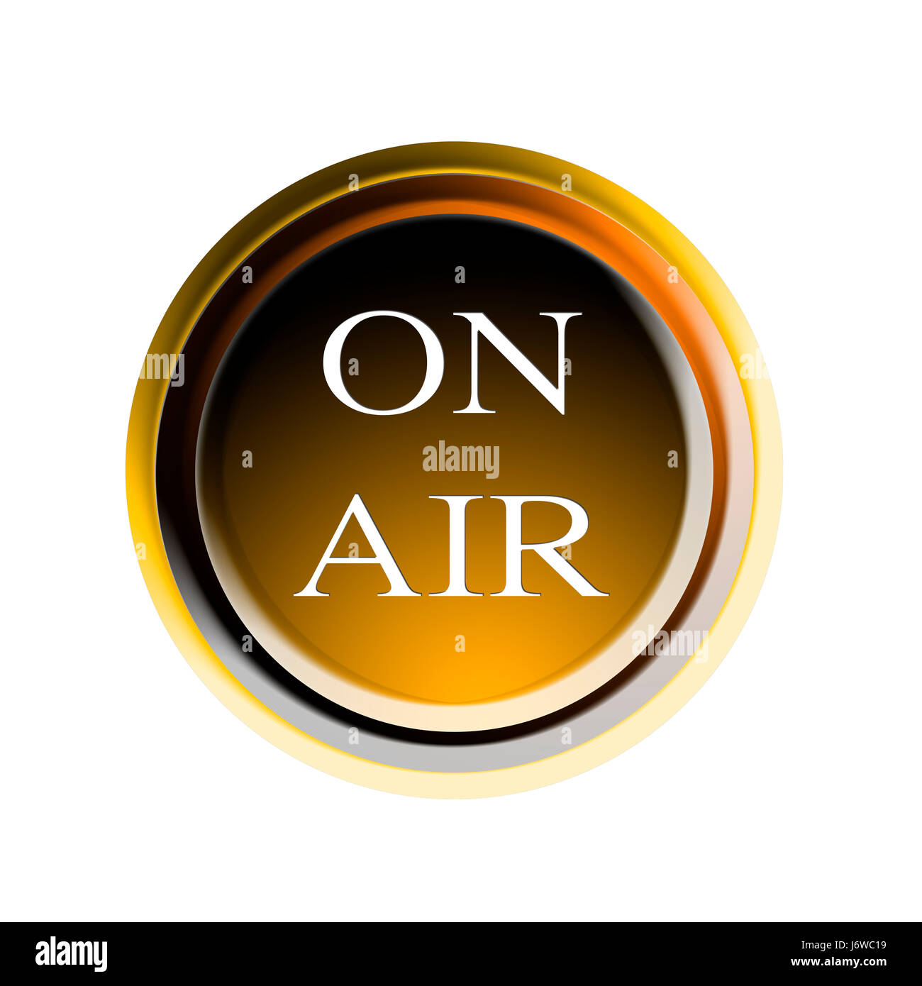 on air button Stock Photo - Alamy