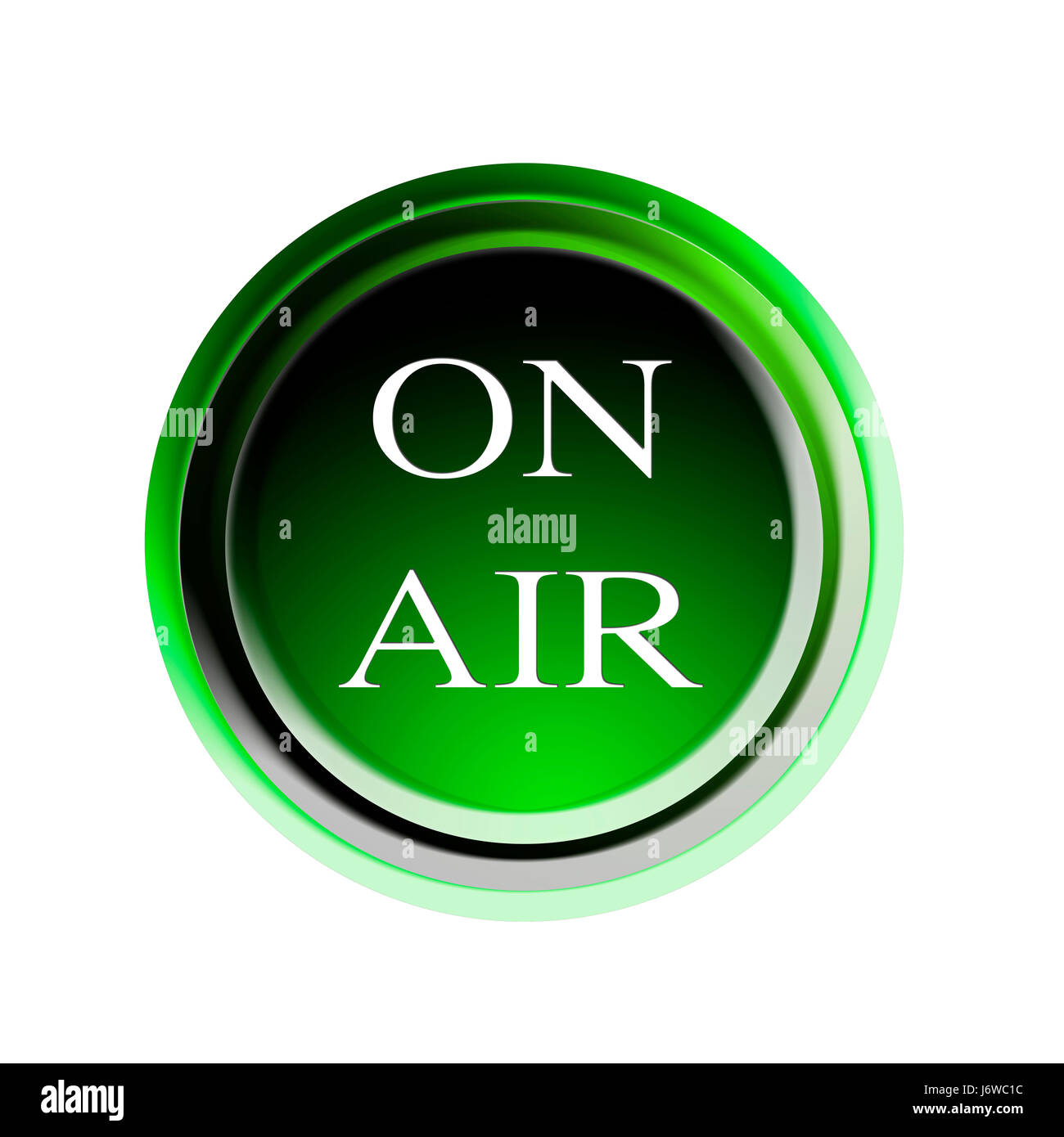 on air button Stock Photo - Alamy