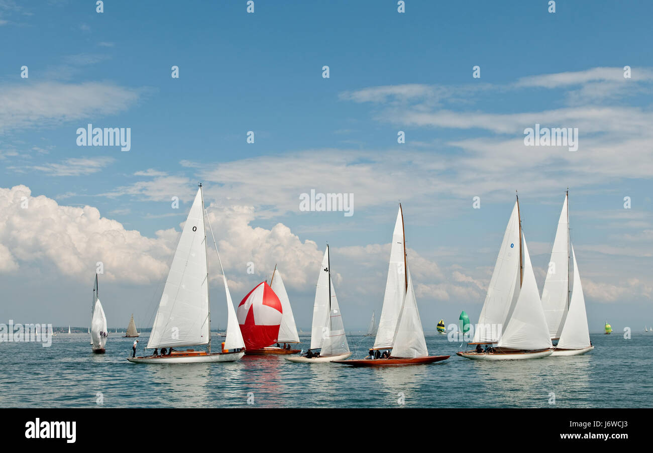 sail lake constance contest regatta spinnaker event competition race ...