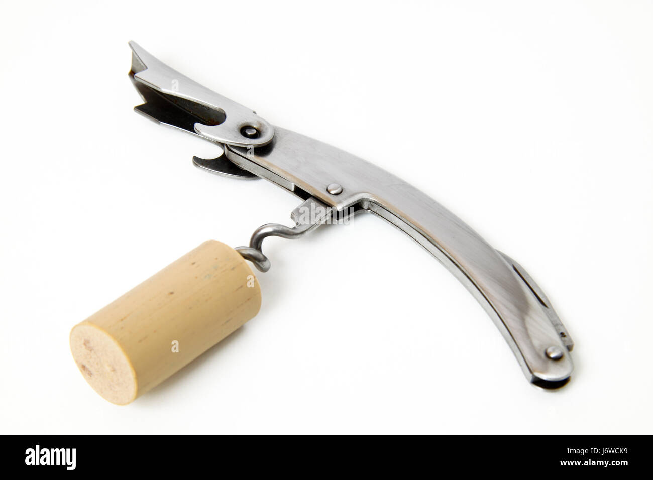 cork openers corkscrew drink object isolated wine screw steel metal ...