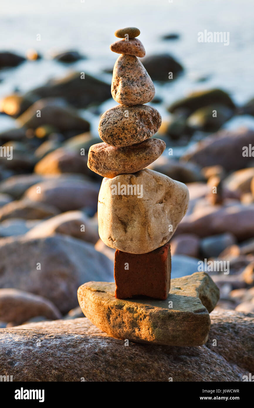 rock water baltic sea salt water sea ocean coast stack one upon the ...