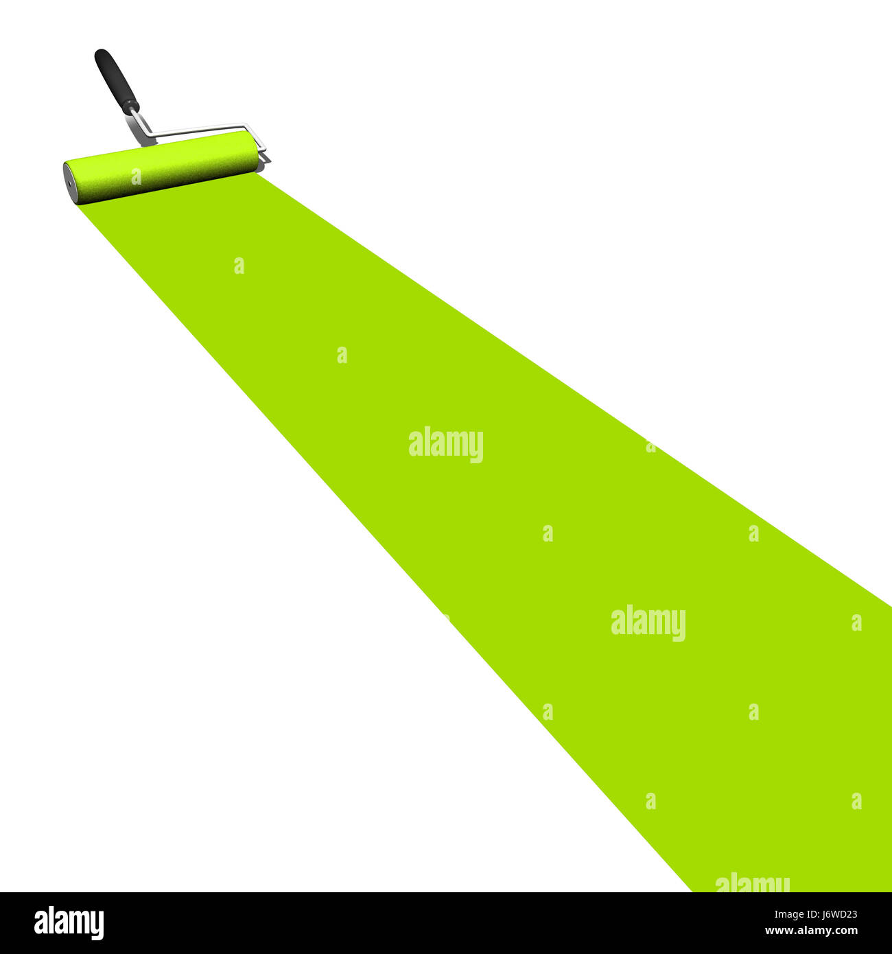 painting interior brush paint roller decorate paintbrush brushing color ...