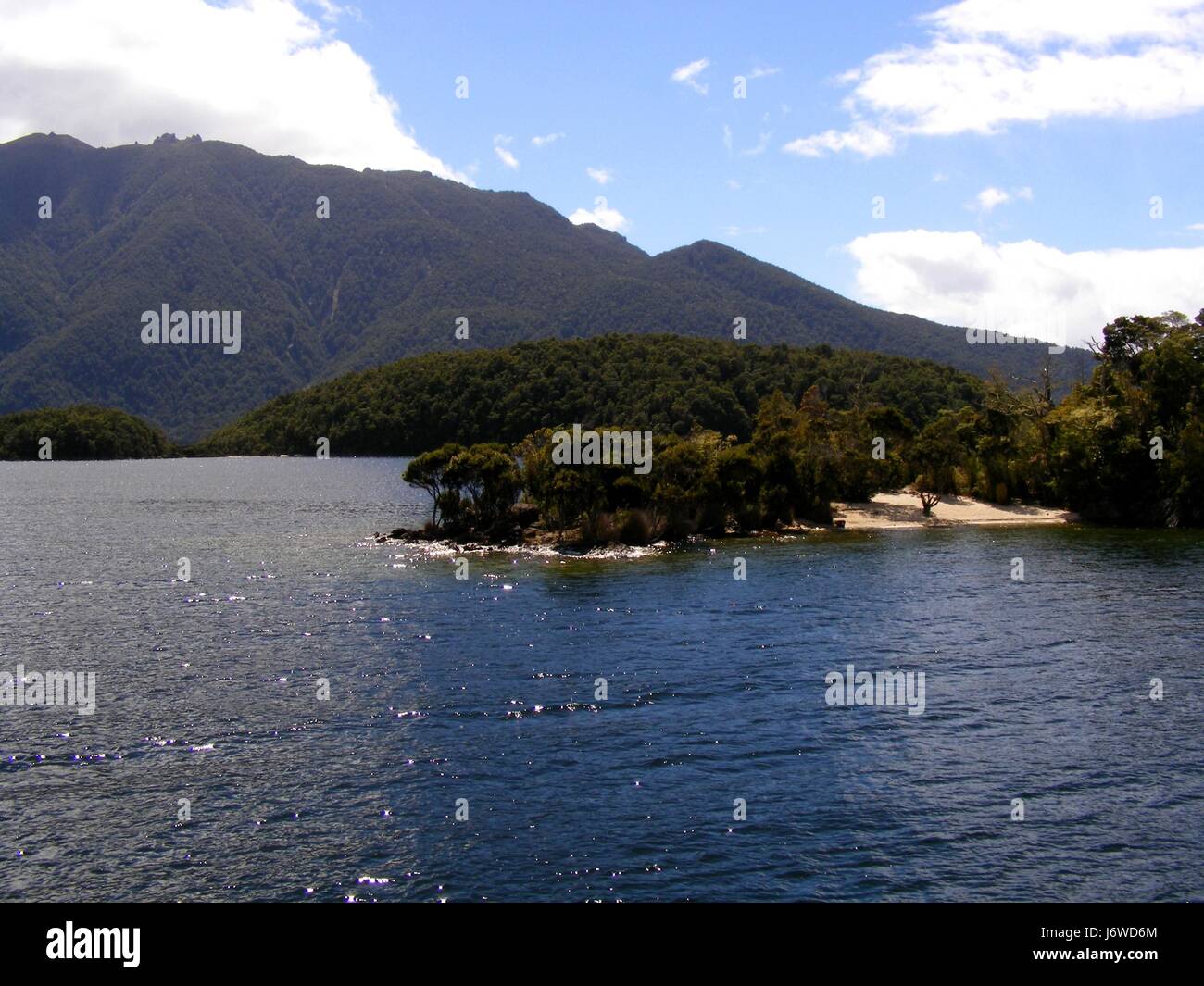 lake te anau Stock Photo - Alamy