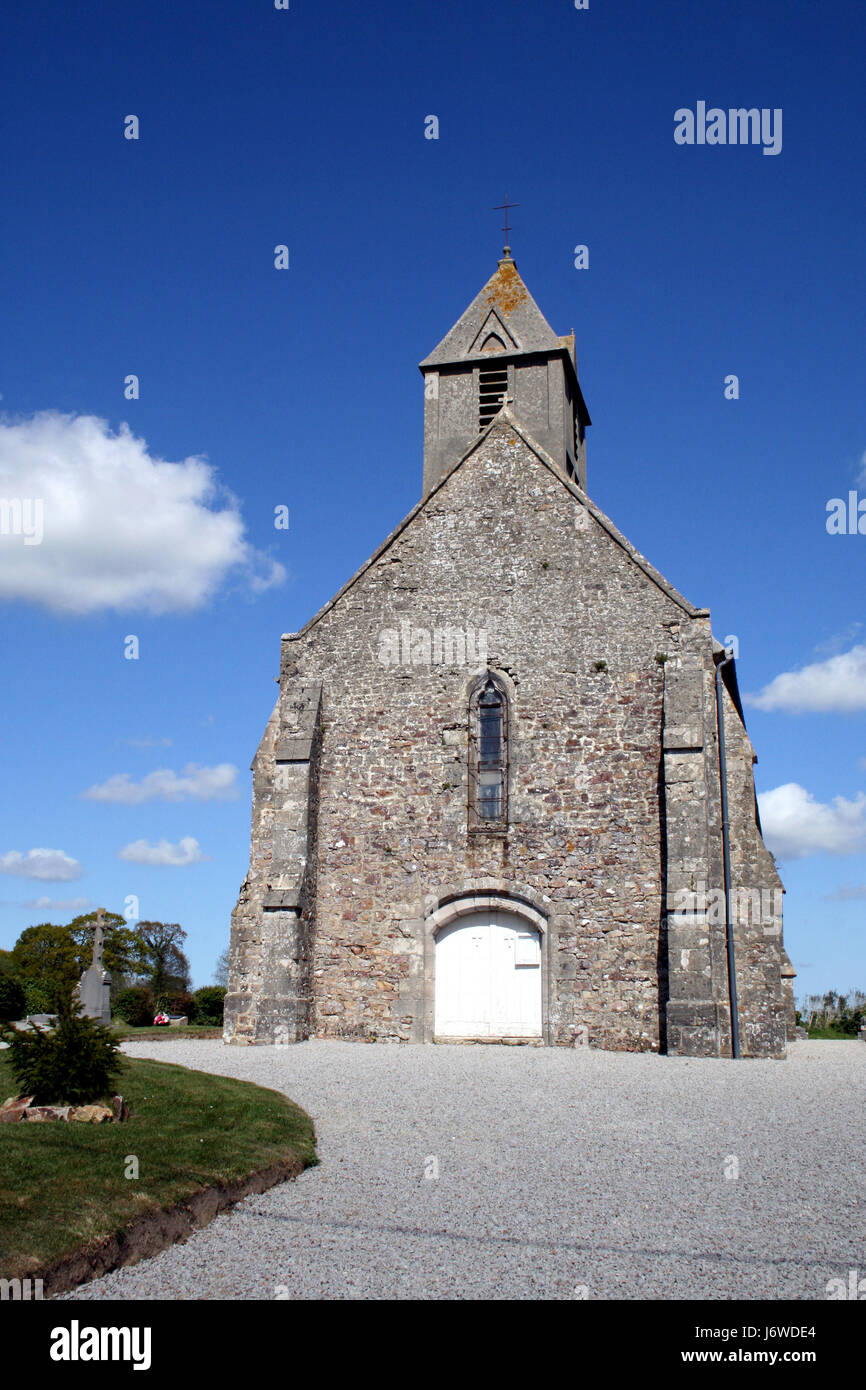 church in france Stock Photo - Alamy