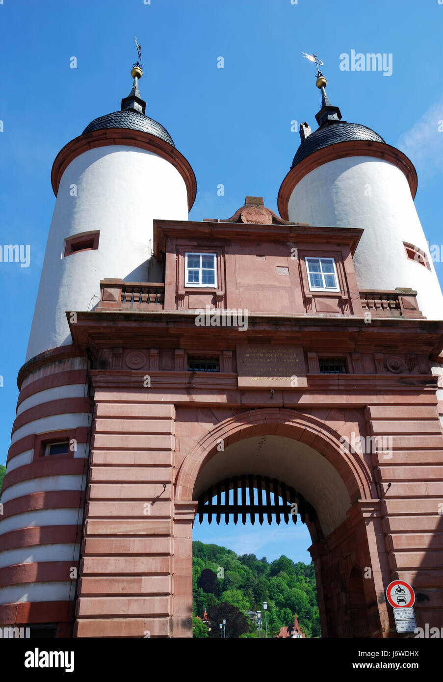 tower goal passage gate archgway gantry sightseeing germany german ...