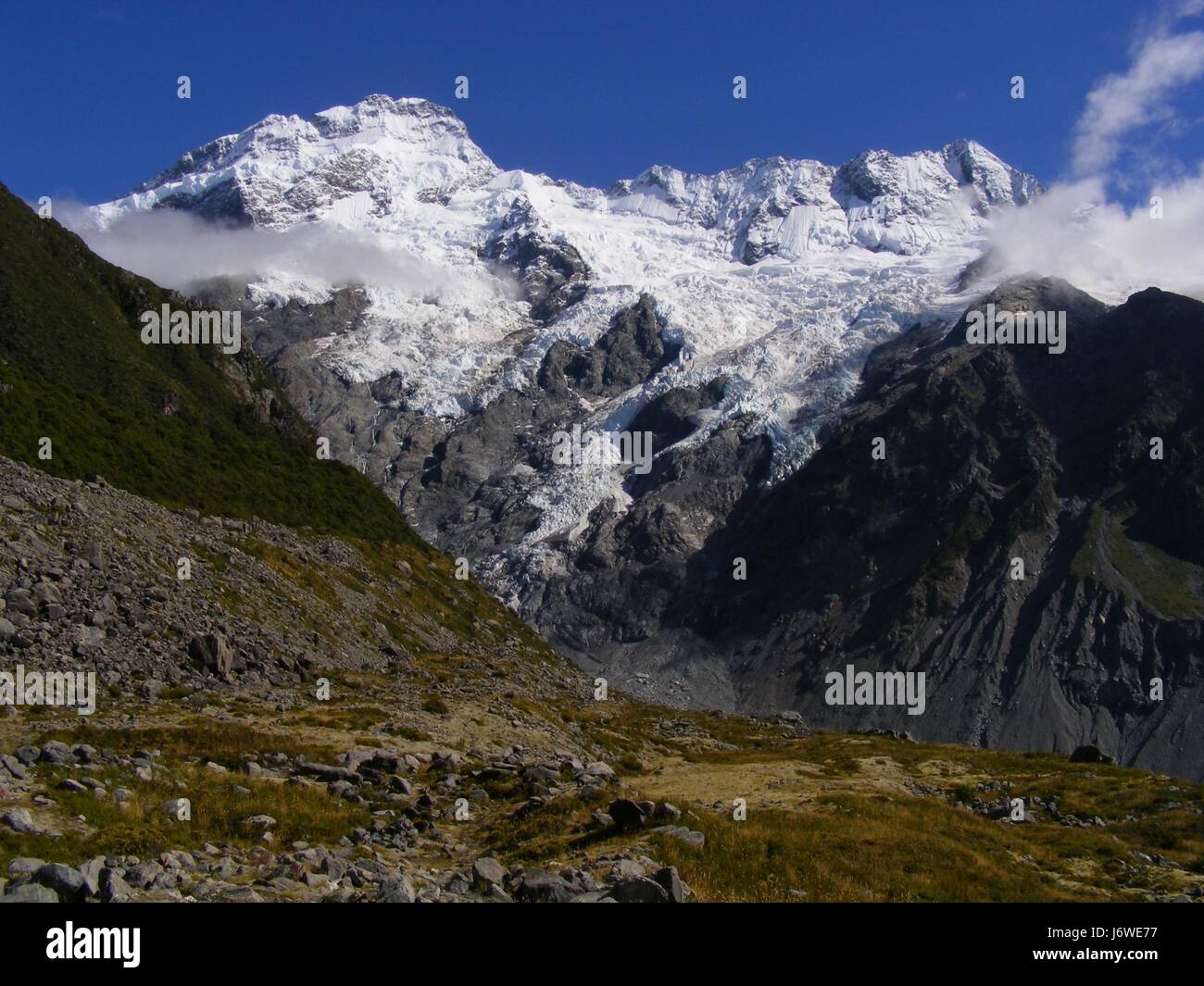mount cook national park Stock Photo - Alamy