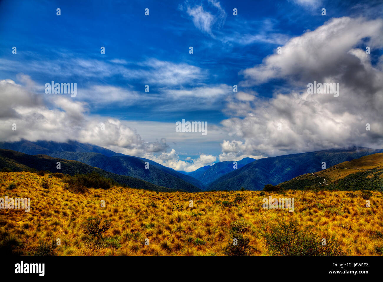 mountains peru landscape scenery countryside nature andes firmament sky ...