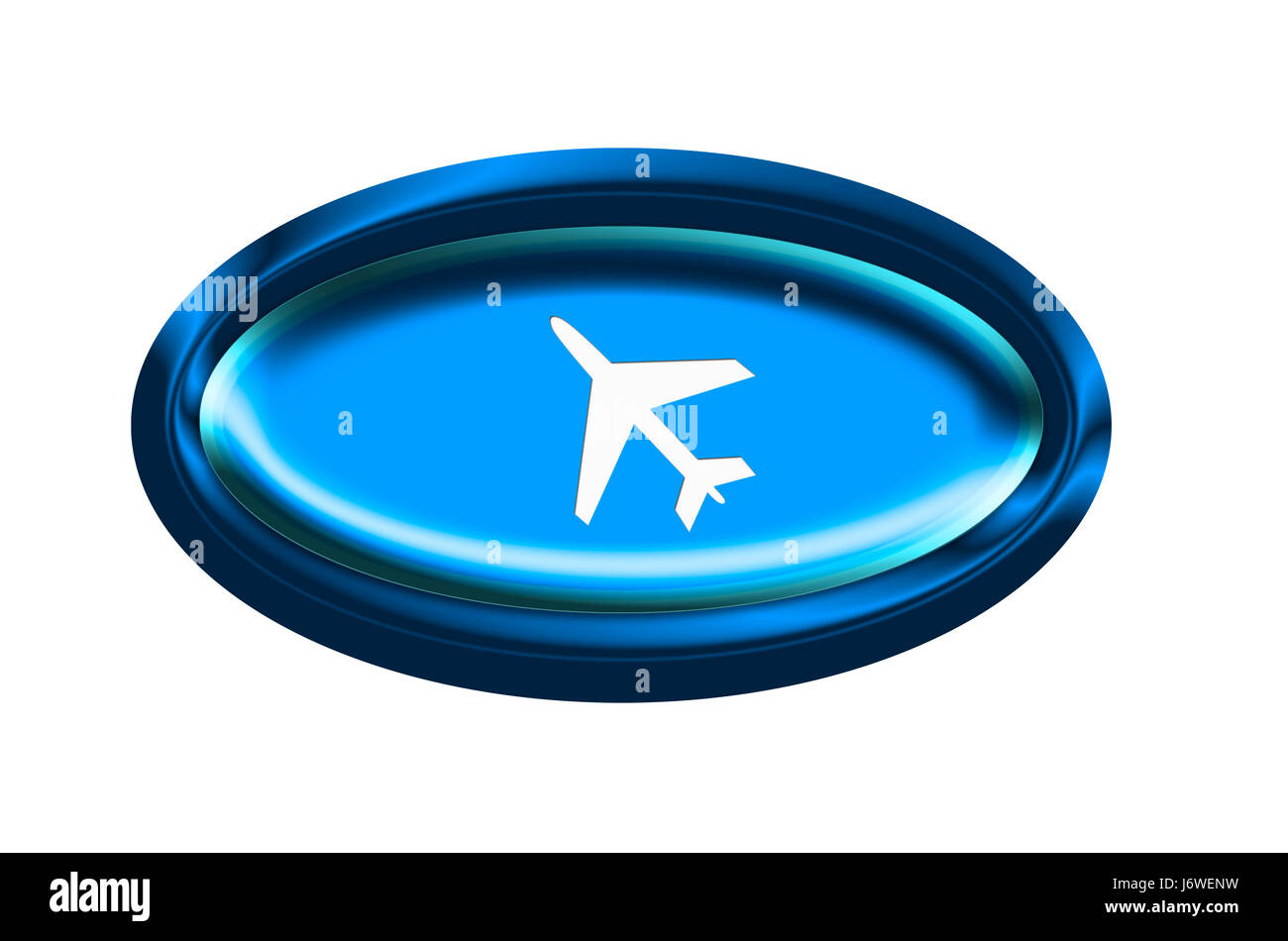 button with airplanes Stock Photo - Alamy