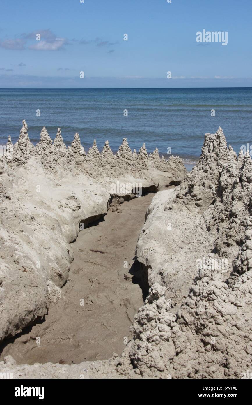 Sandcastles Sandburg High Resolution Stock Photography and Images - Alamy