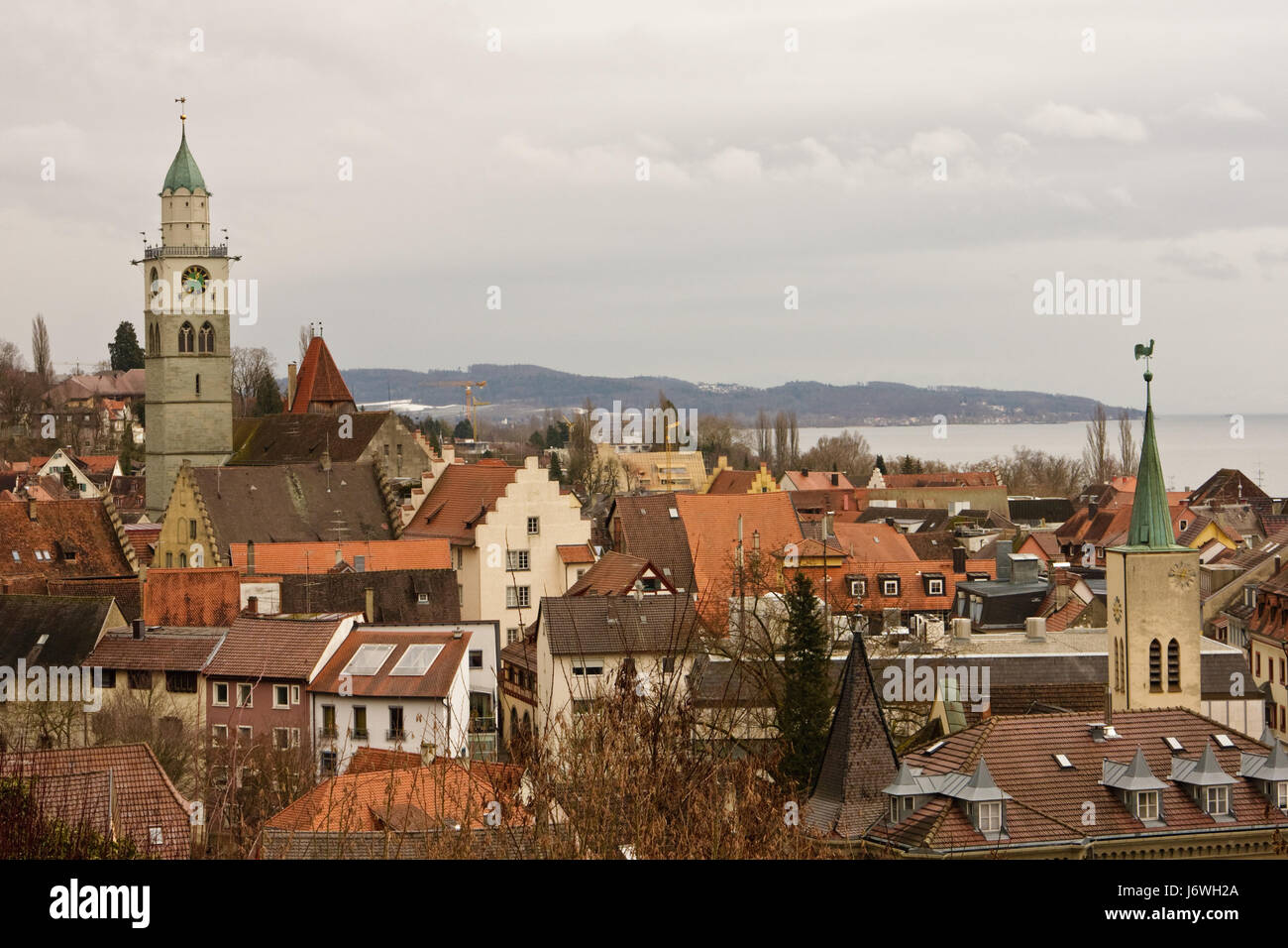 ueberlingen on lake constance Stock Photo - Alamy