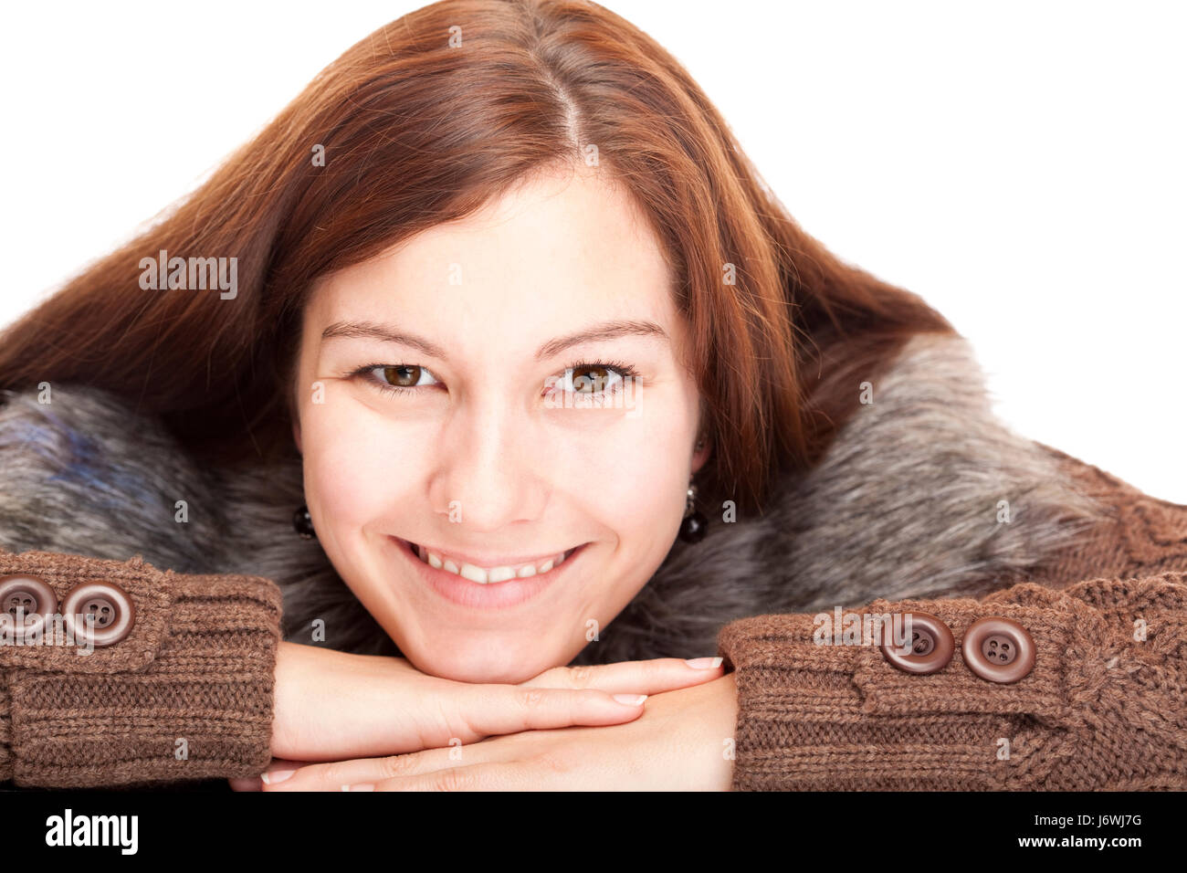beautiful young well-groomed woman Stock Photo - Alamy