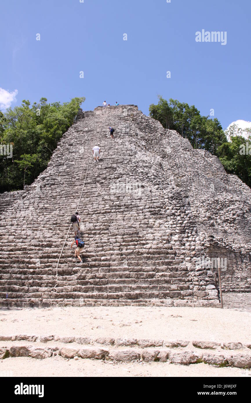 coba mayan ruins Stock Photo - Alamy
