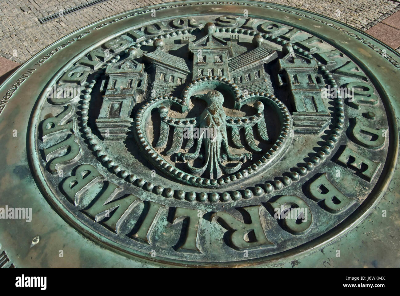 memorial emblem iron berlin germany german federal republic seal crest ...