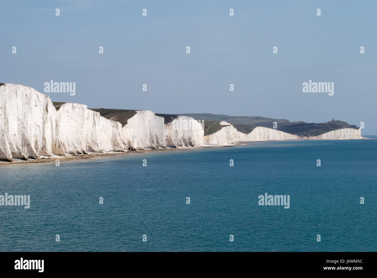 england chalk cliff landmark salt water sea ocean water blue famous ...