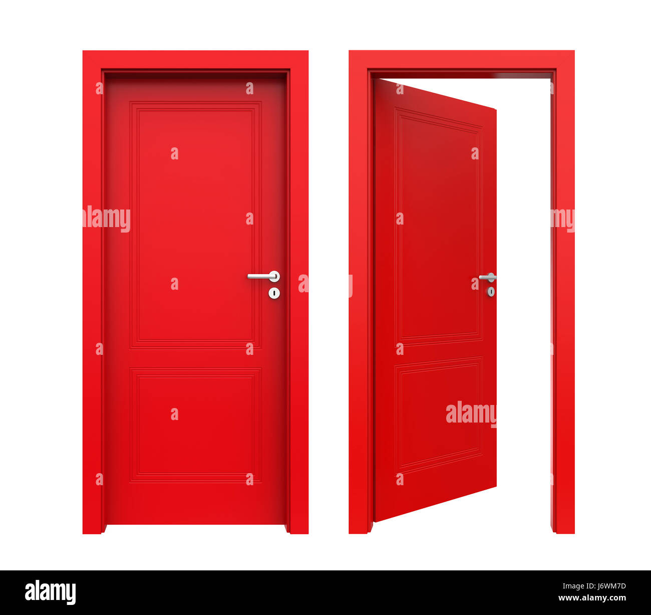 Open closed wooden doors hi-res stock photography and images - Alamy