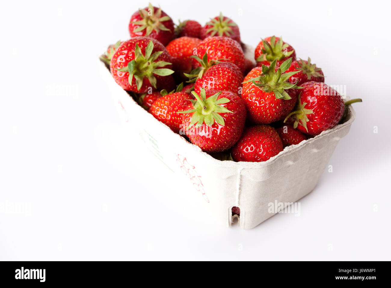 Strawberry cardboard basket berry hi-res stock photography and images ...