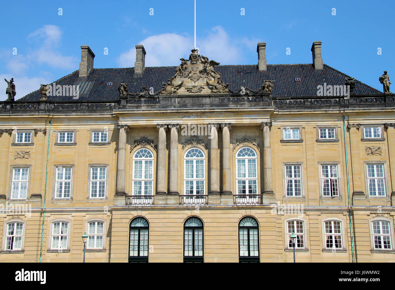 amalienborg palace Stock Photo - Alamy