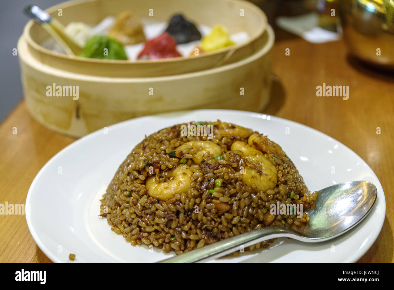 Chinese food - Shanghai fried rice Stock Photo - Alamy