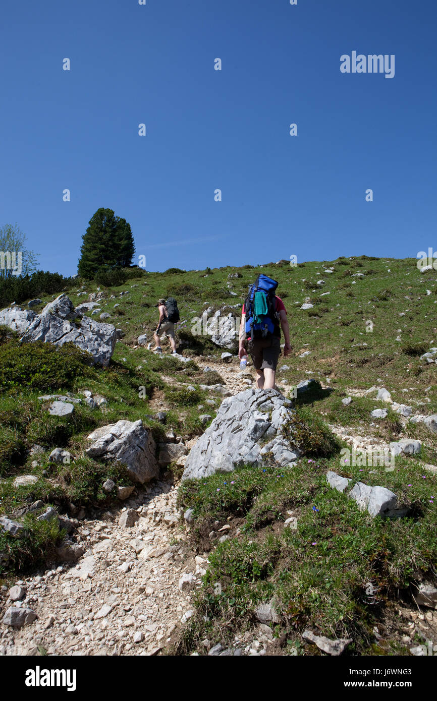 wandering person (meilerhtte Stock Photo - Alamy