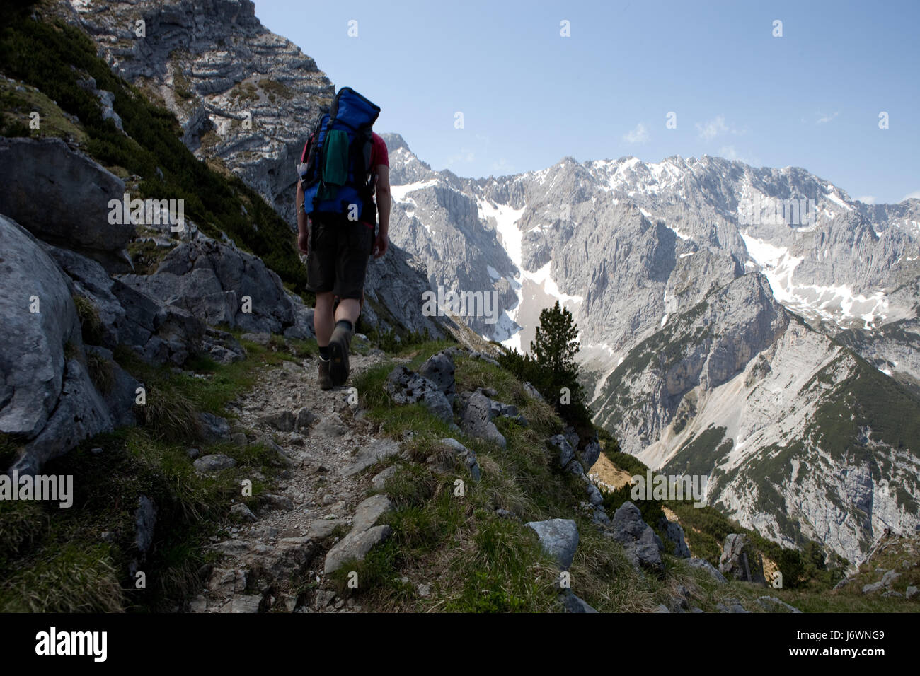 wandering person (meilerhtte Stock Photo - Alamy