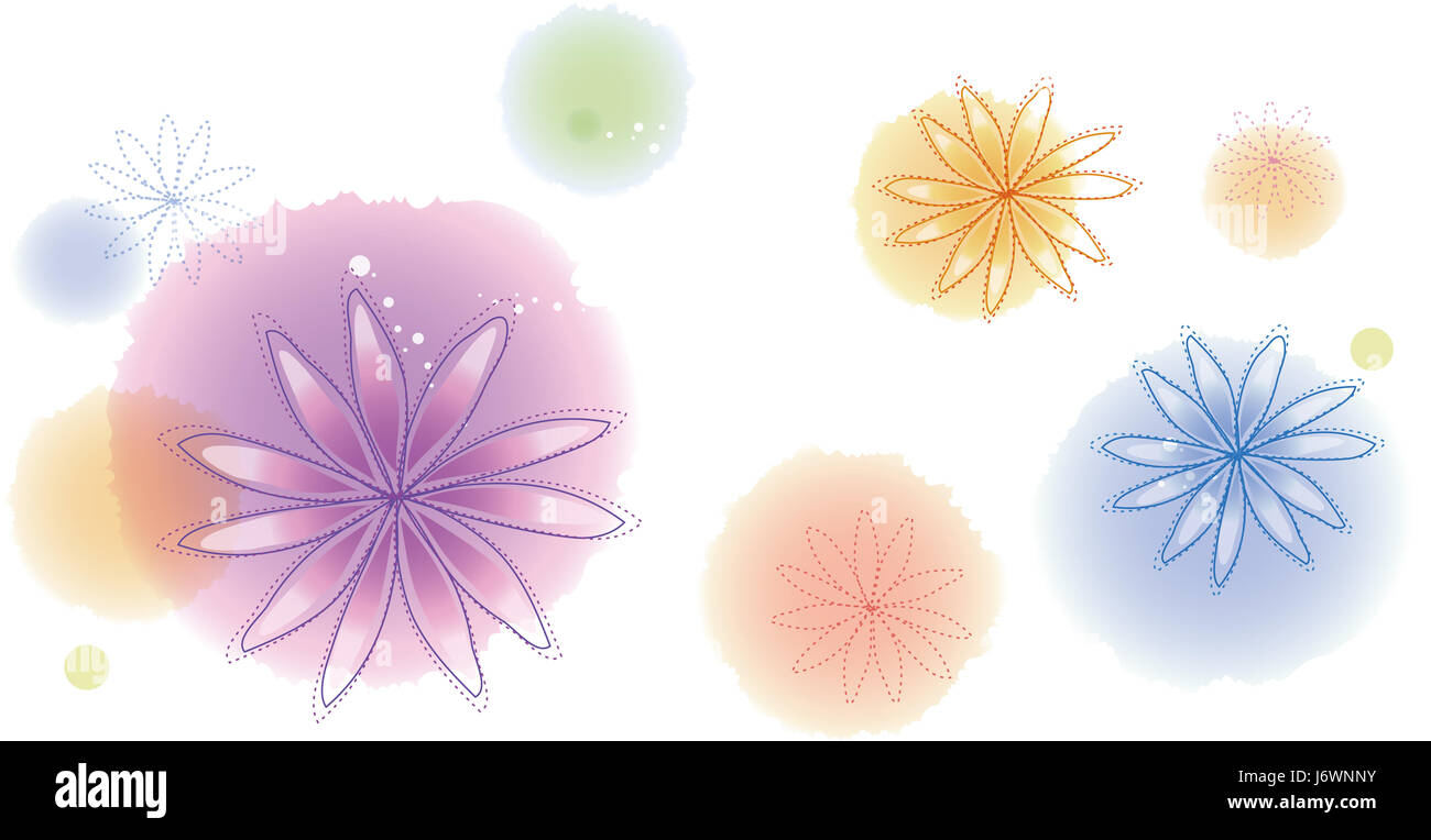 Circular flower formation hi-res stock photography and images - Alamy