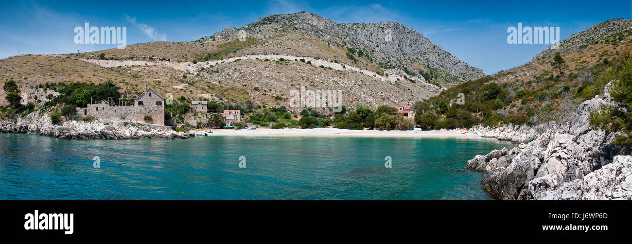 dream beach panorama Stock Photo - Alamy