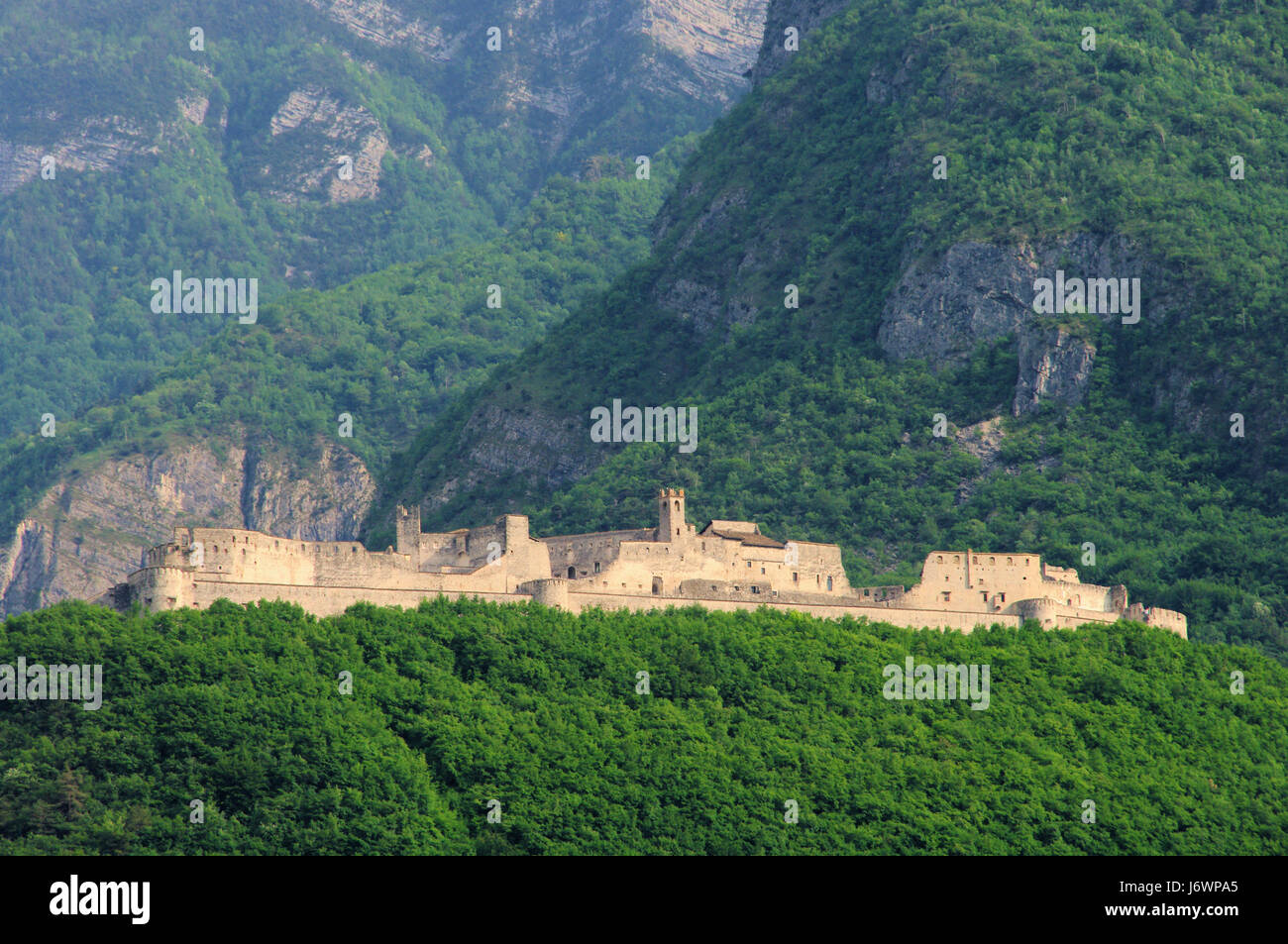 castel beseno 02 Stock Photo - Alamy