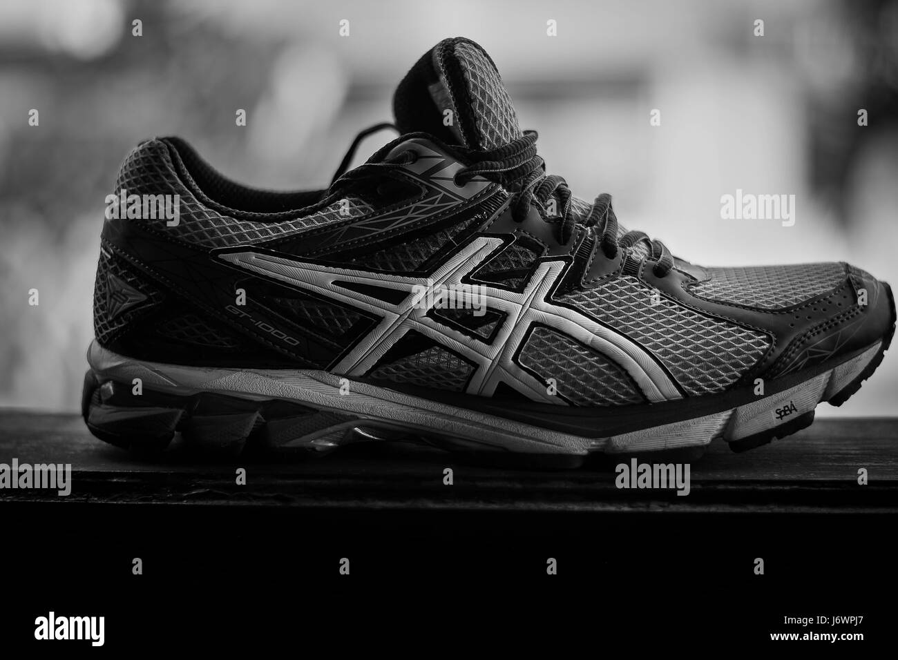 Asics Black and White Stock Photos & Images - Alamy