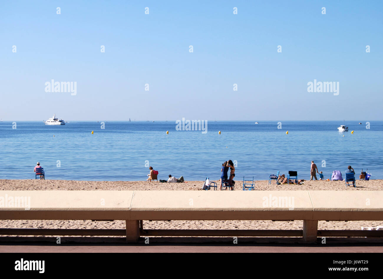 beach seaside the beach seashore france coast Provence salt water sea ...