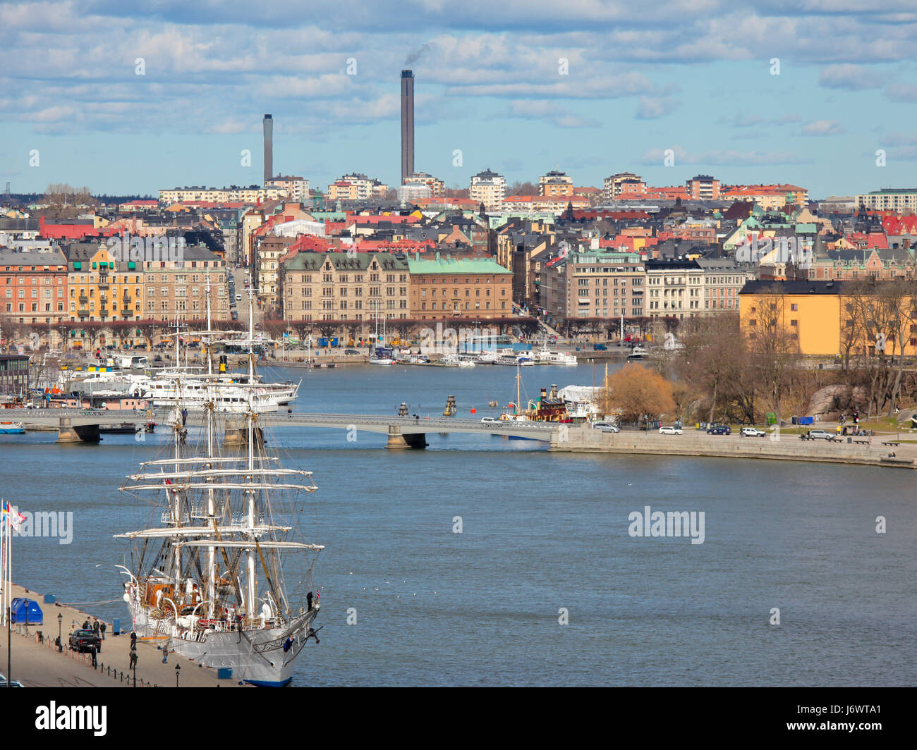 sweden stockholm stockhom boat water rowing boat sailing boat sailboat ...
